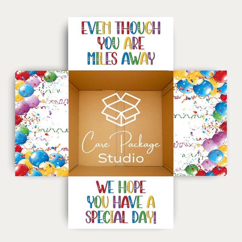 Care Package Box Stickers - Etsy