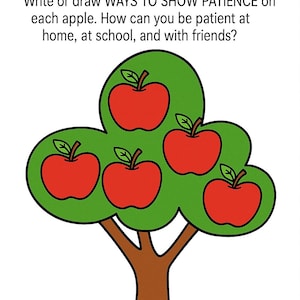 Patience Craft | Apple Tree Craft - Etsy