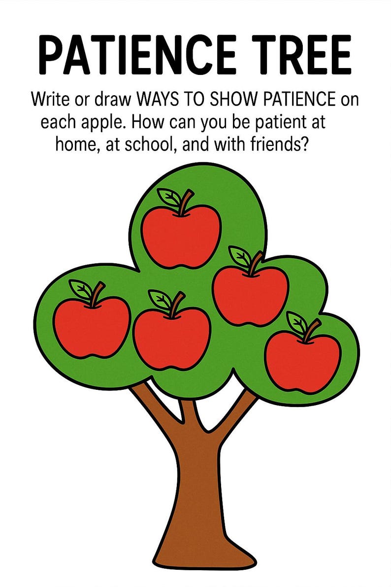 Patience Craft | Apple Tree Craft - Etsy