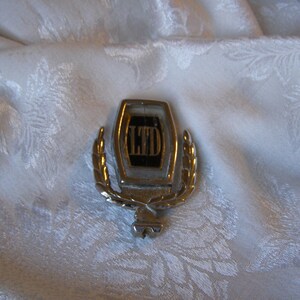 Vintage Ford LTD Hood Ornament Emblem Block Letters - Etsy