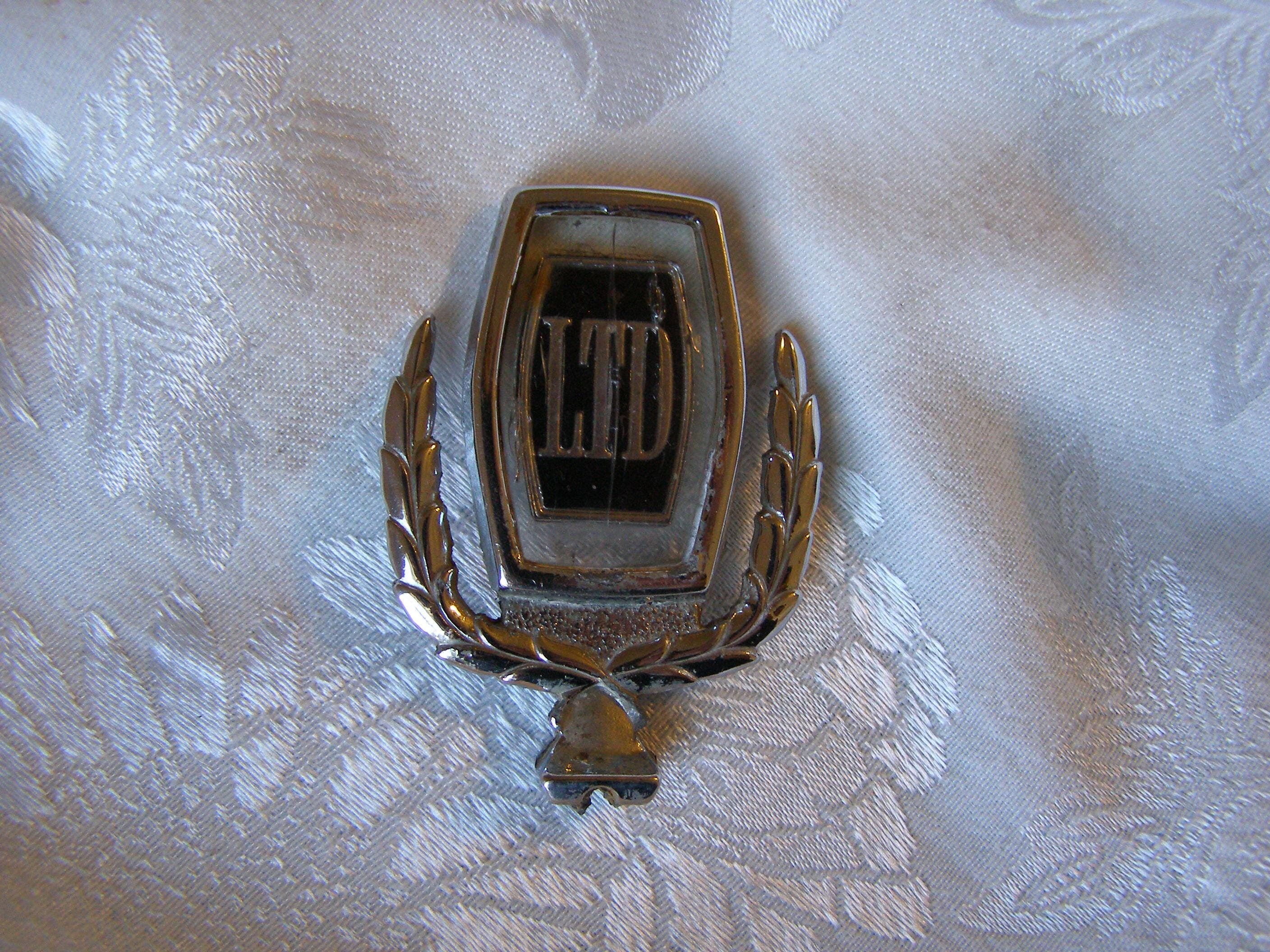 Vintage Ford LTD Hood Ornament Emblem Block Letters - Etsy