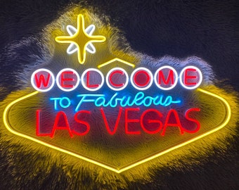 Las Vegas Led Sign - Etsy