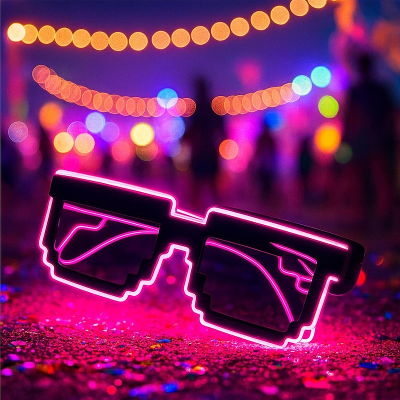 Pixelated Sunglasses - Etsy