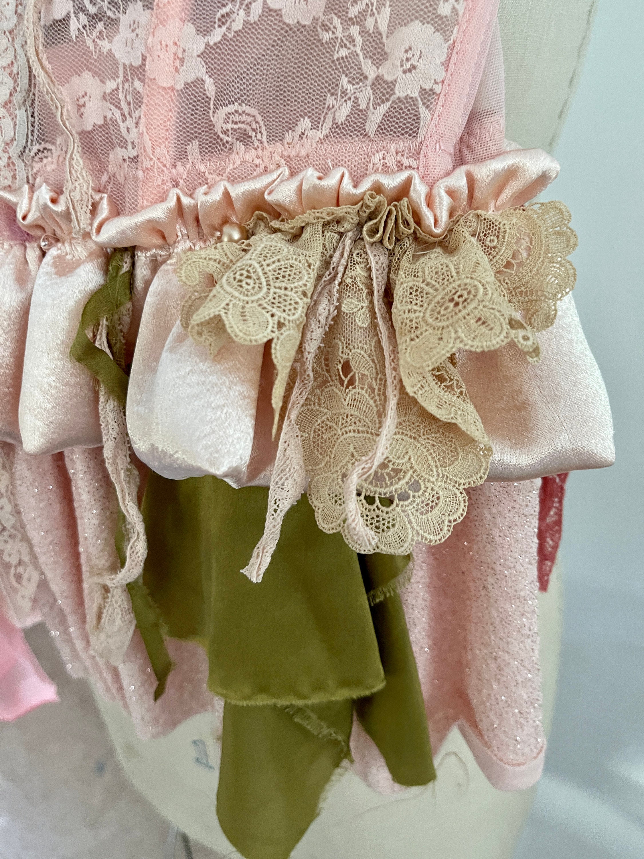 Pink Corset, Pink Bustier, Bustiers, Altered Couture Bustier Goddess ...