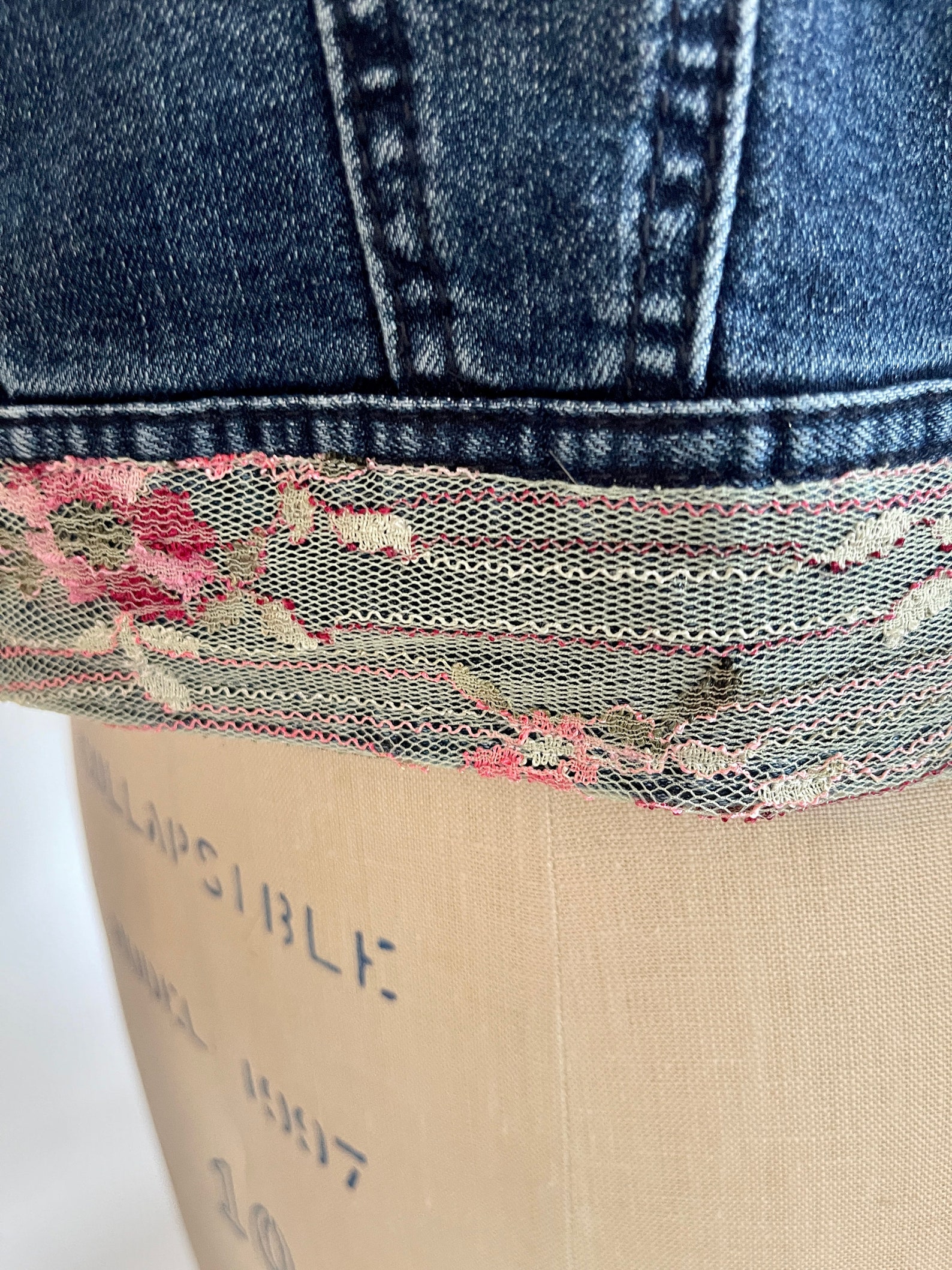 Country Girl FRINGE Denim Jean Jacket, French Country Girl Jean Jacket ...