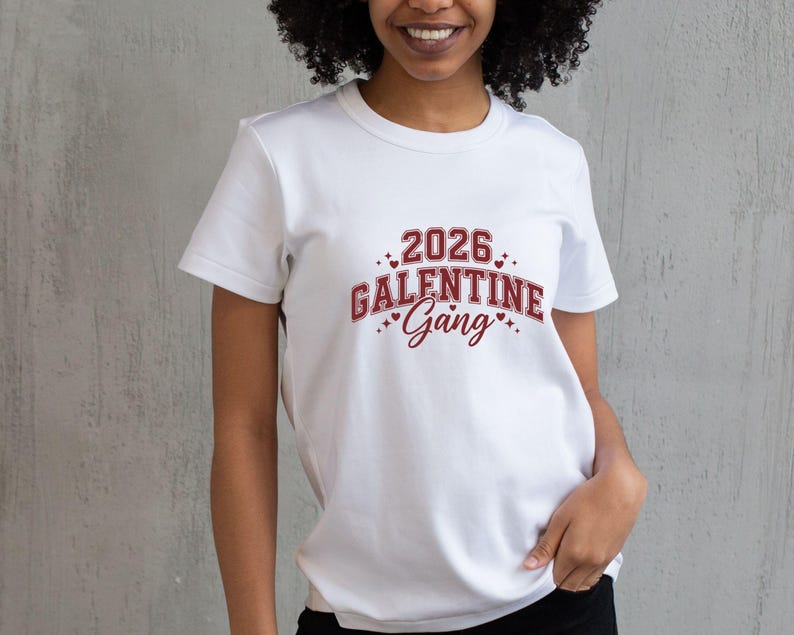 Galentine Gang 2026 SVG Png,ladies Valentine Friends Shirt,ladies ...