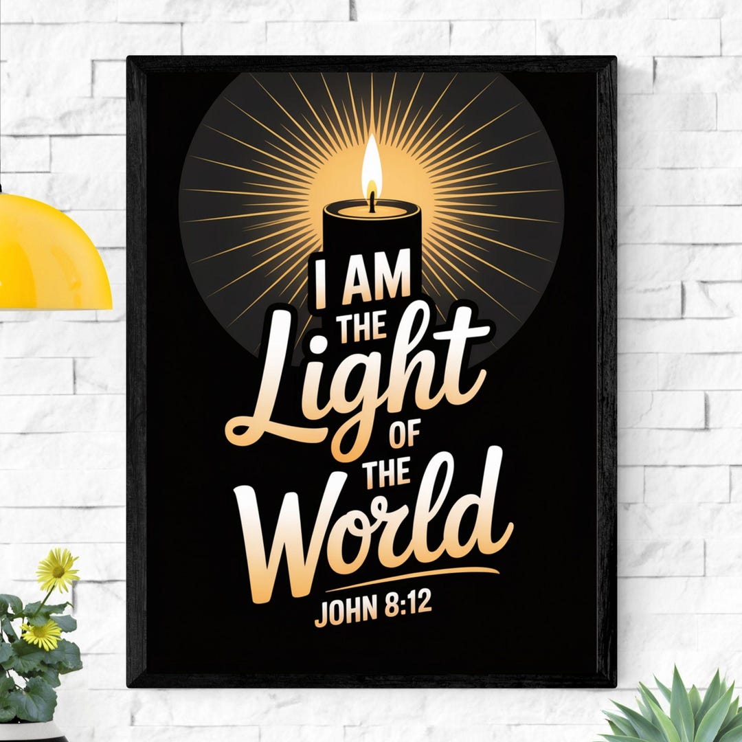 Bible Verse Art | Christian Scripture Home Decor (digital Download) - Etsy