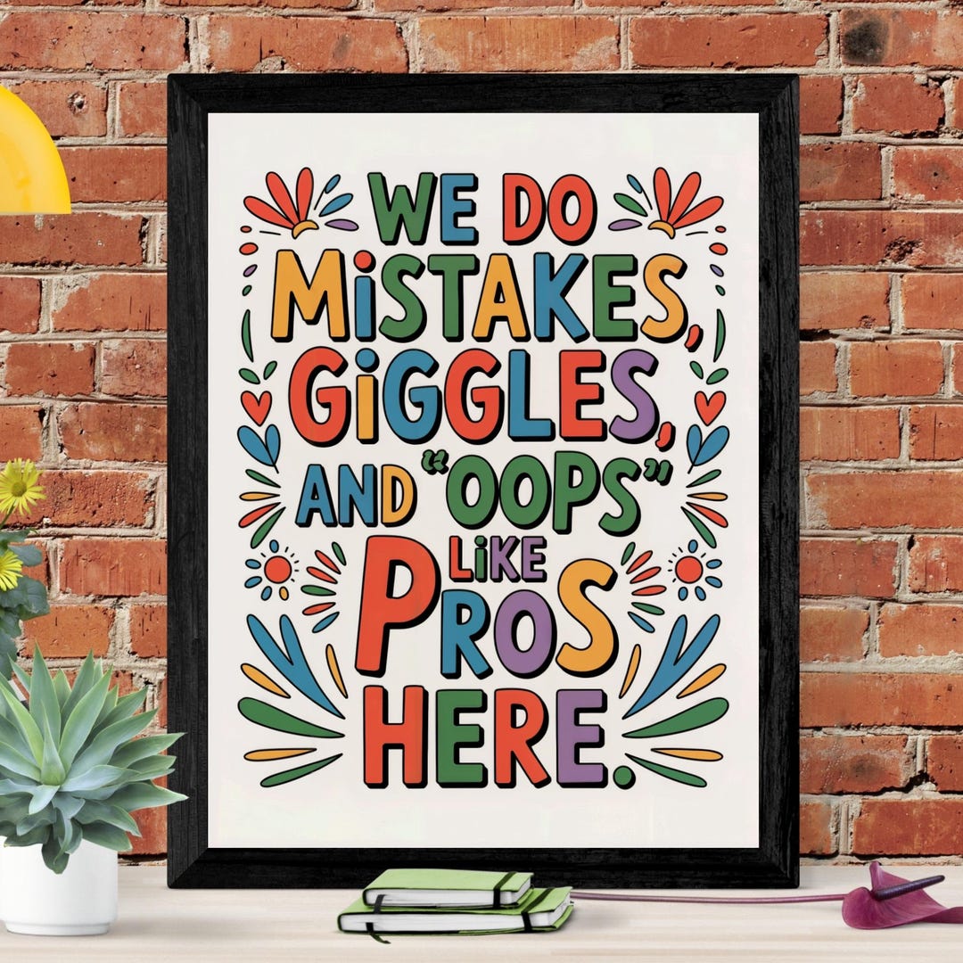 Growth Mindset Classroom Poster: Fun Back-to-school Decor (digital ...
