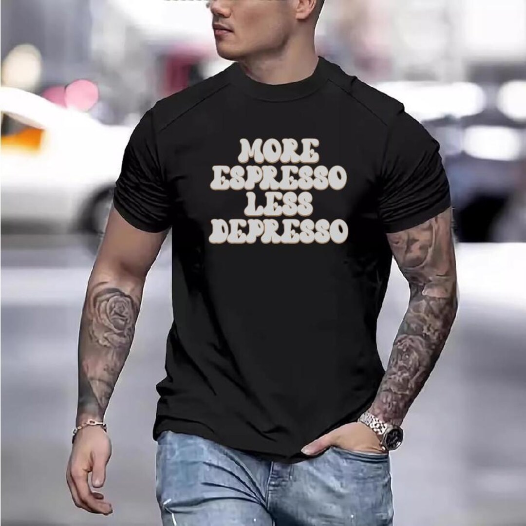 More Espresso Less Depresso Svg, Coffee Quote Png, Caffeine Humor Jpg ...