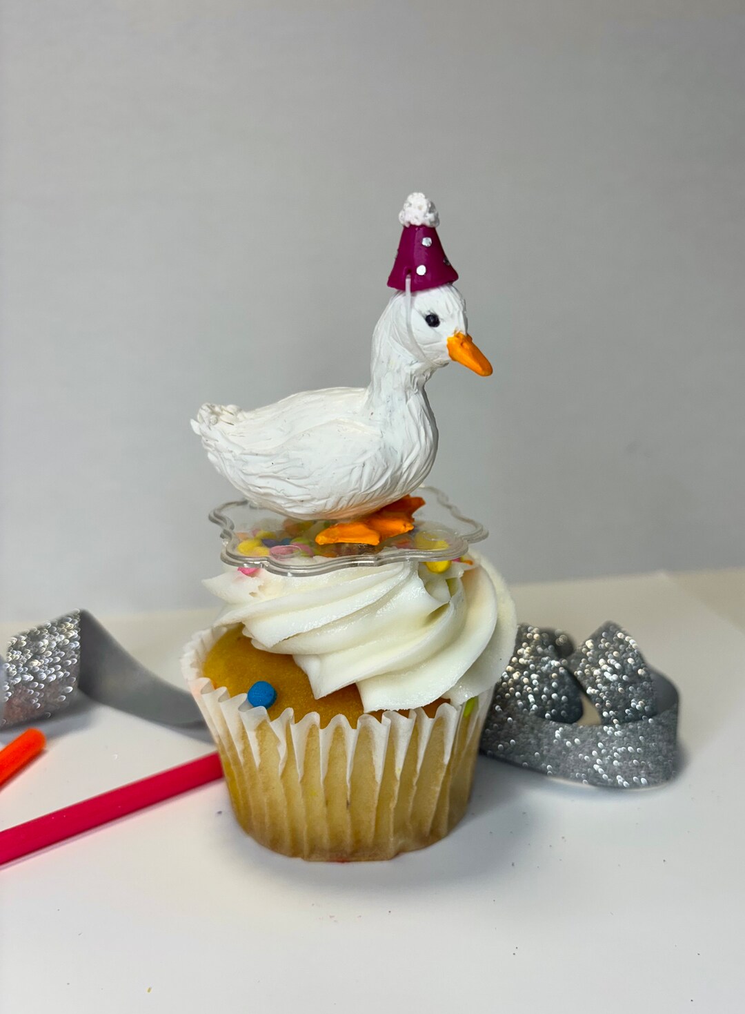 Birthday Duck Cake Topper - Etsy