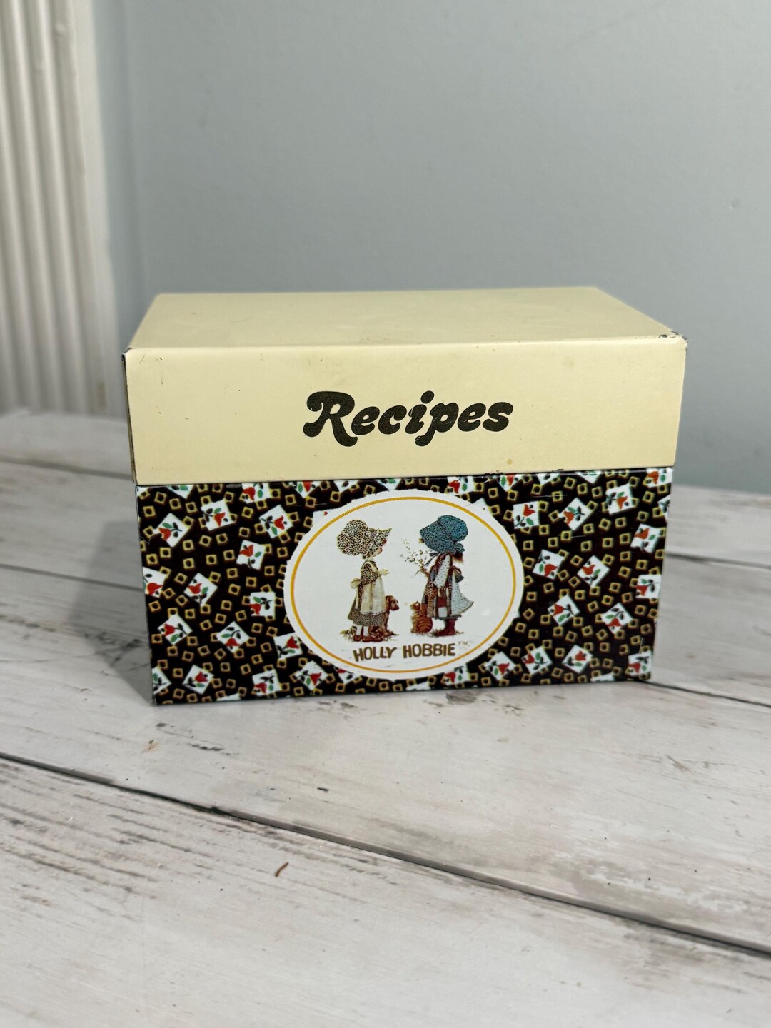 Vintage Holly Hobbie Metal Recipe Box – 1970s Kitchen Storage - Etsy