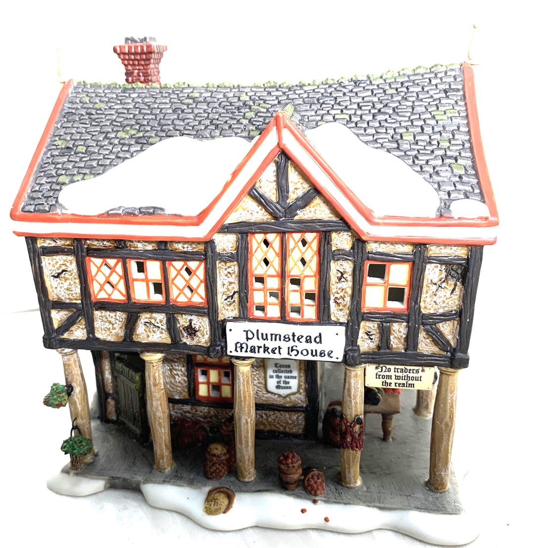 Vintage Department 56 Dickens Village Lighted Building #58737 ...