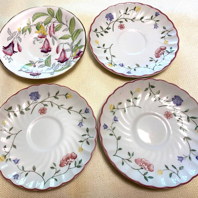 Chintz Pattern Tea Set - Etsy