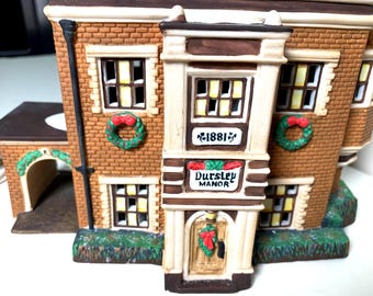 Department 56 Dickens Village Series, Dursley Manor, Handpainted ...