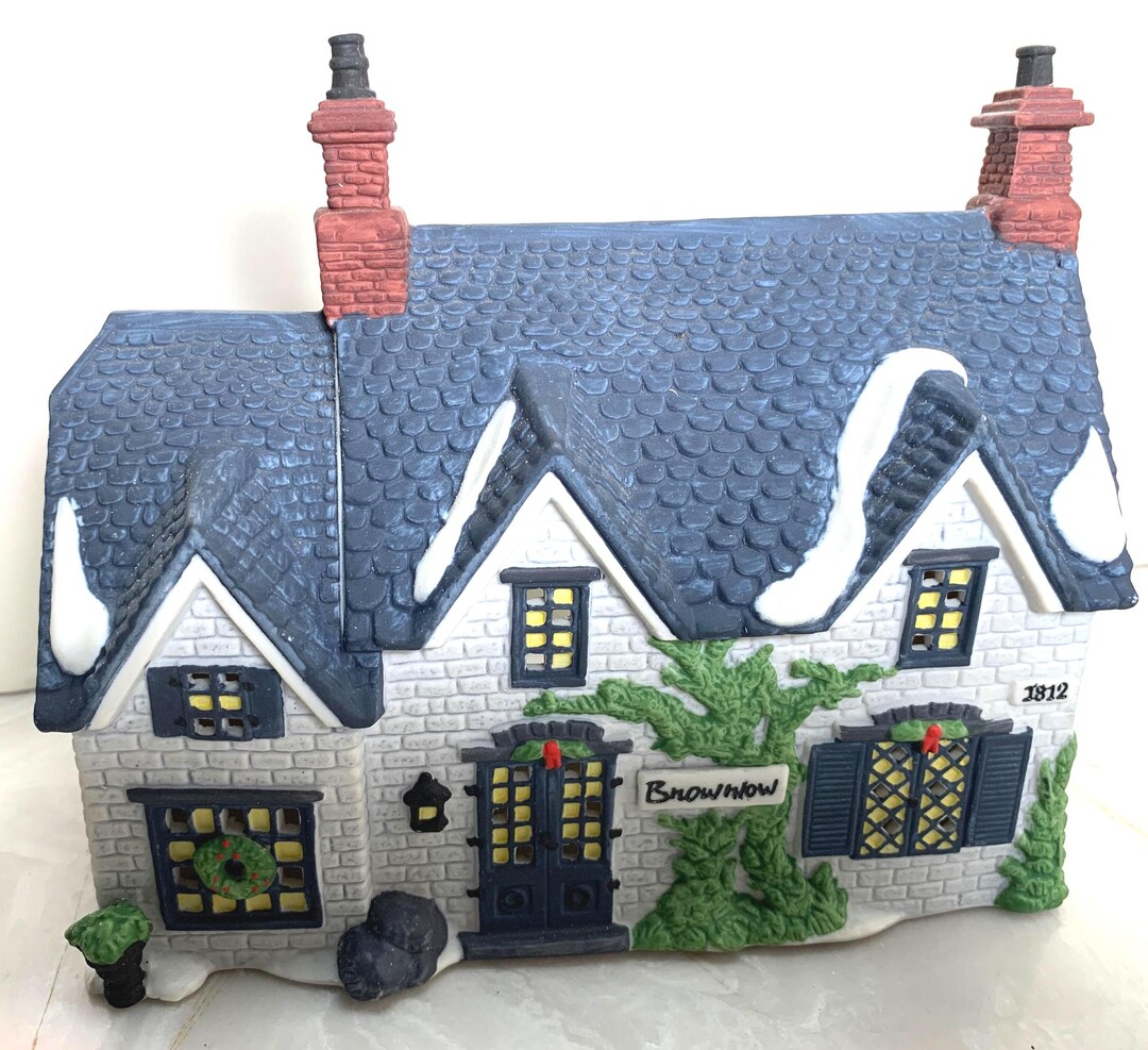 Vintage Dept 56 Oliver Twist Brownlow House Dickens Village Series ...