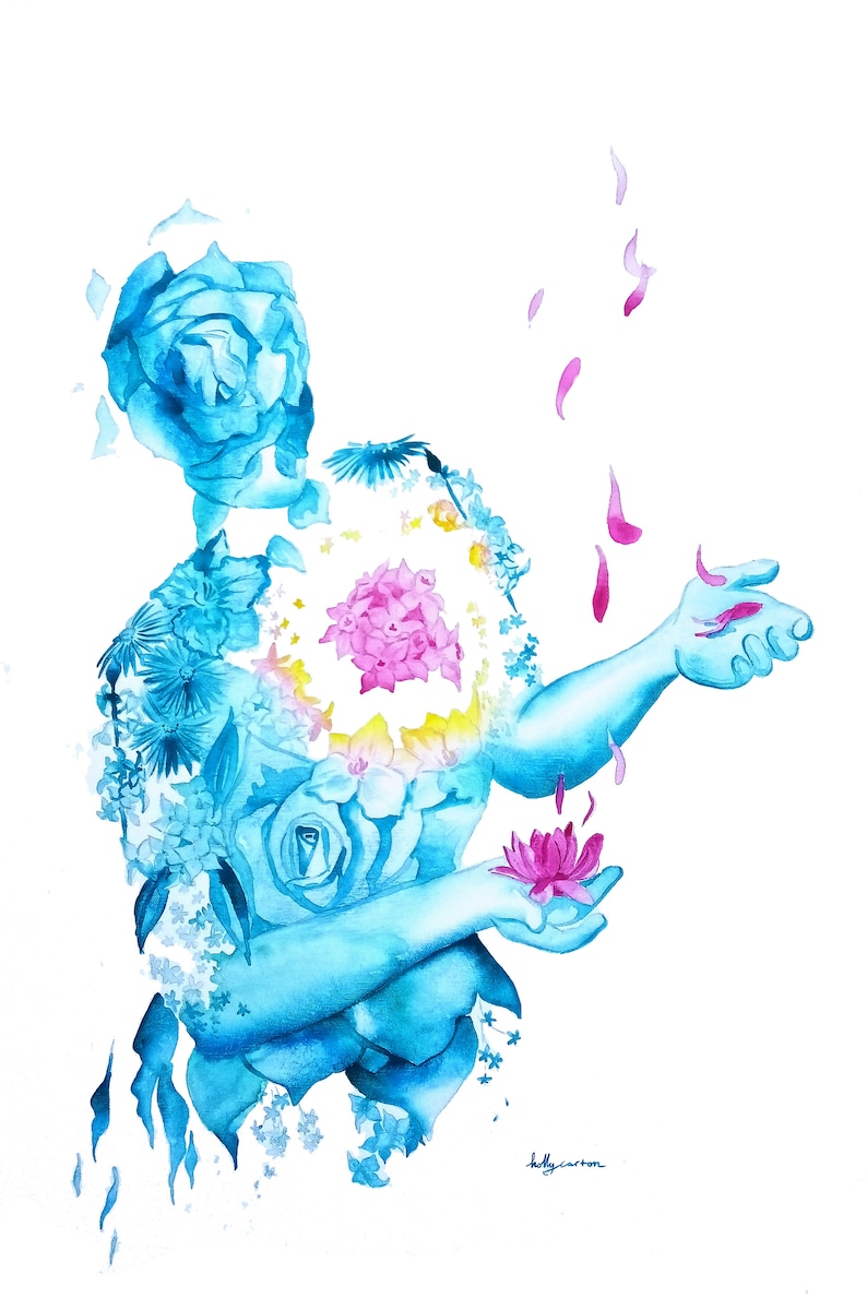 Print of Type 2, the Helper, Enneagram Type 2, Enneagram Art, Giclee ...