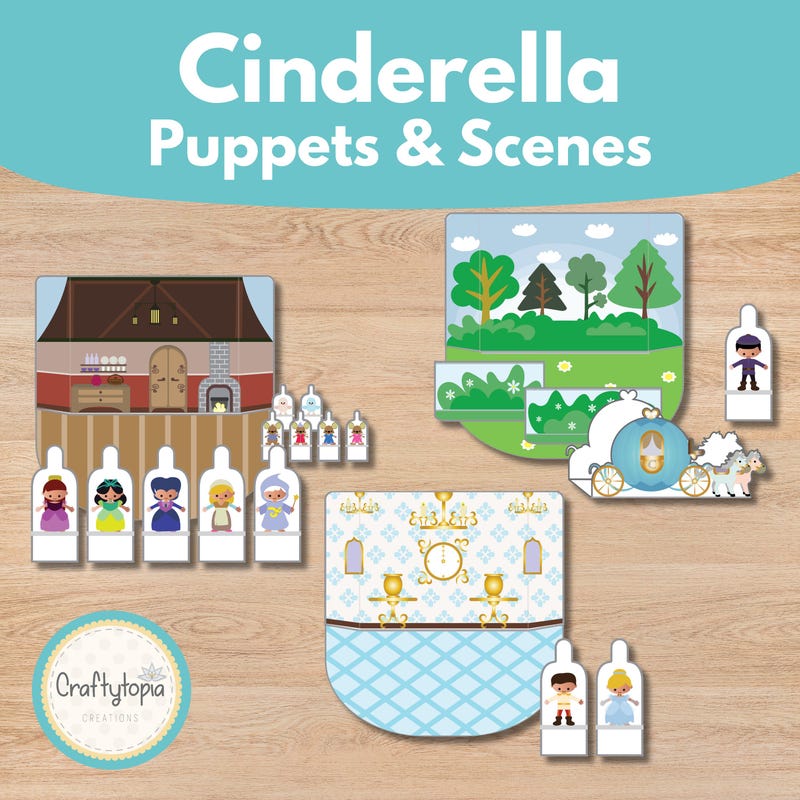 Cinderella Activities - Etsy