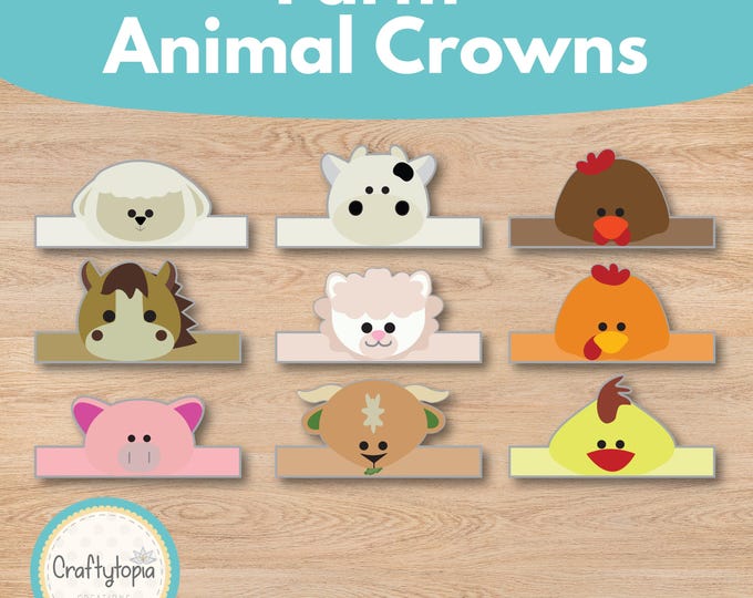 DIY Dolphin Crown: Printable Colouring Party Hat (PDF Download) - Etsy