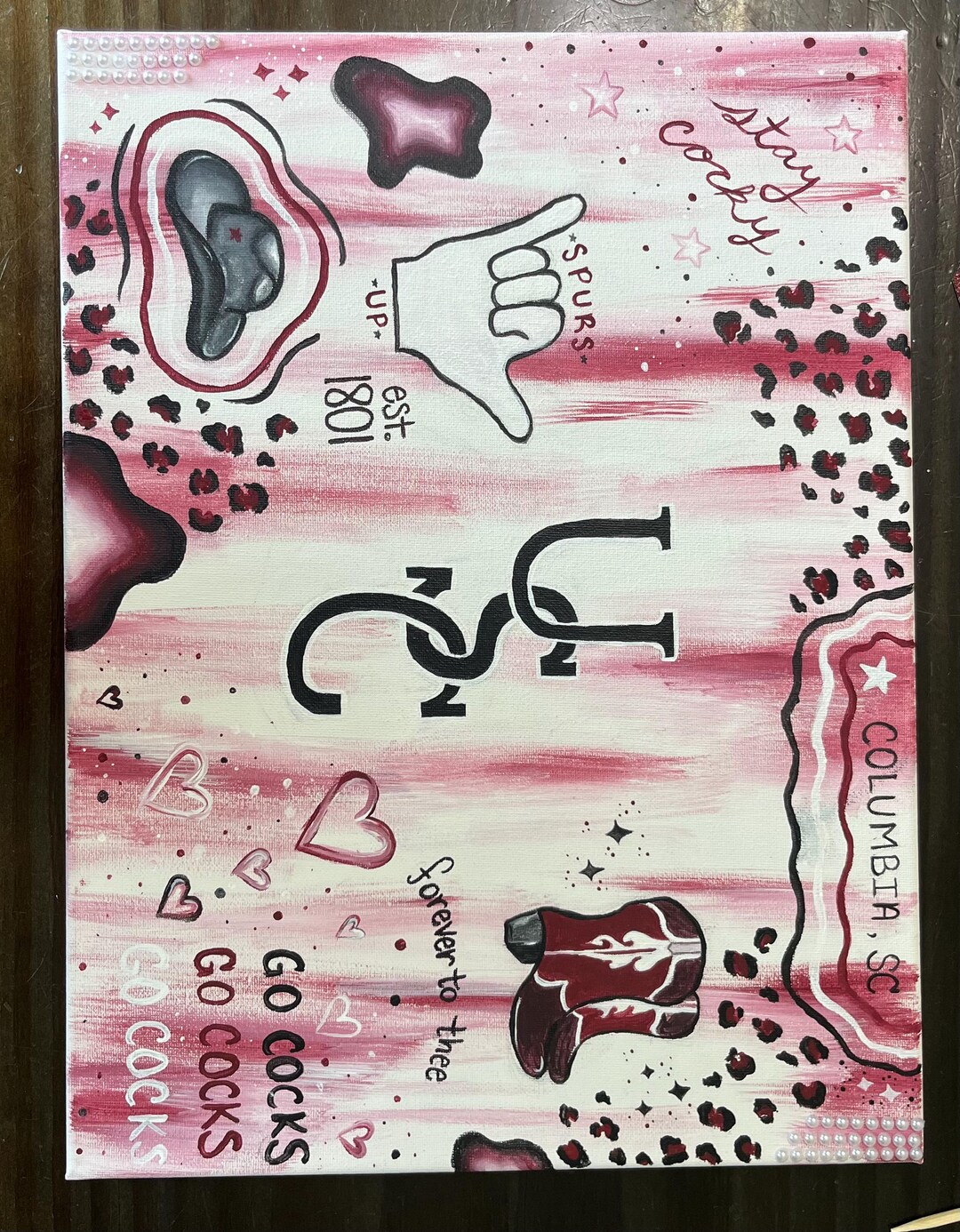 Uofsc Dorm Wall Art - Etsy