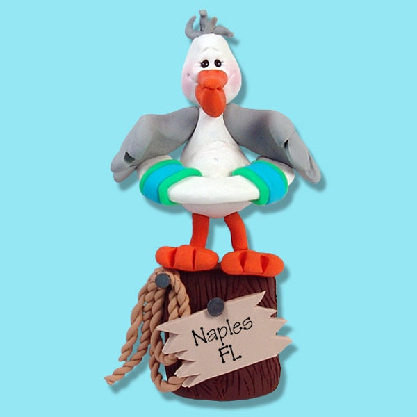 Clay Pelican - Etsy