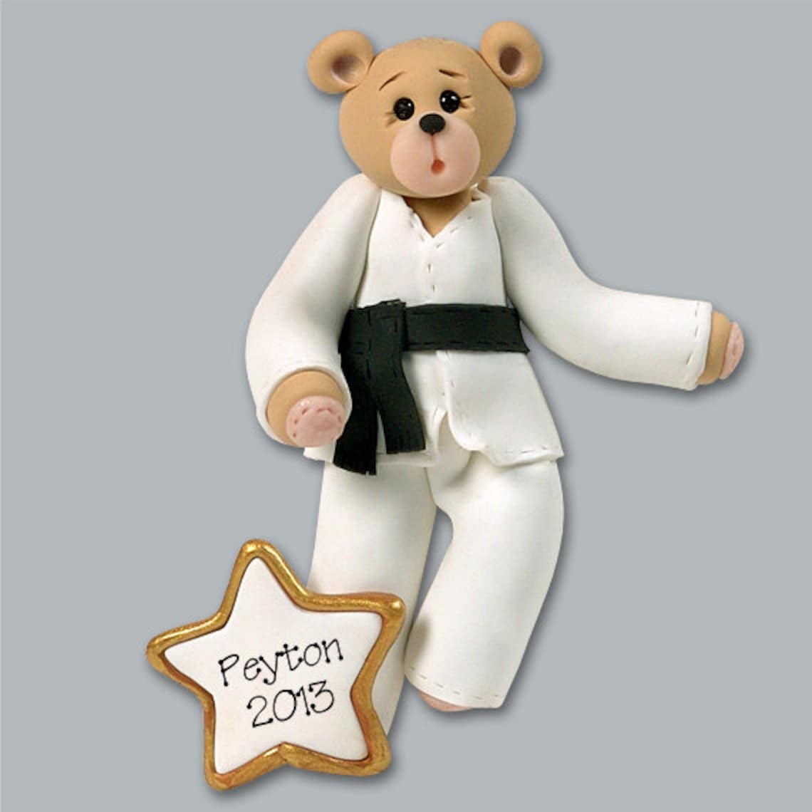 Personalized KARATE Ornament - Personalized Christmas Ornaments - Belly ...
