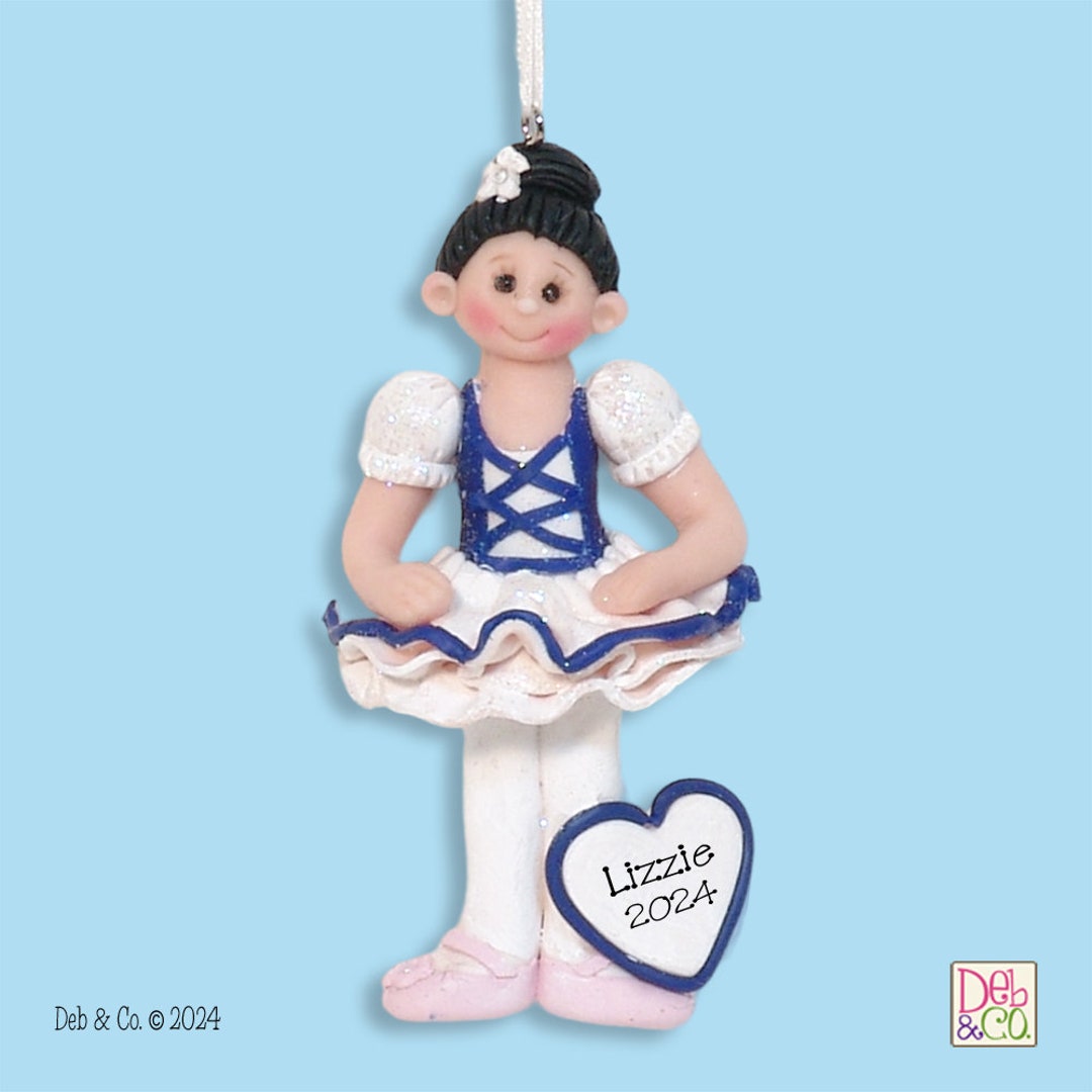 Custom Little Girl Recital Ornament From Photograph HANDMADE POLYMER ...