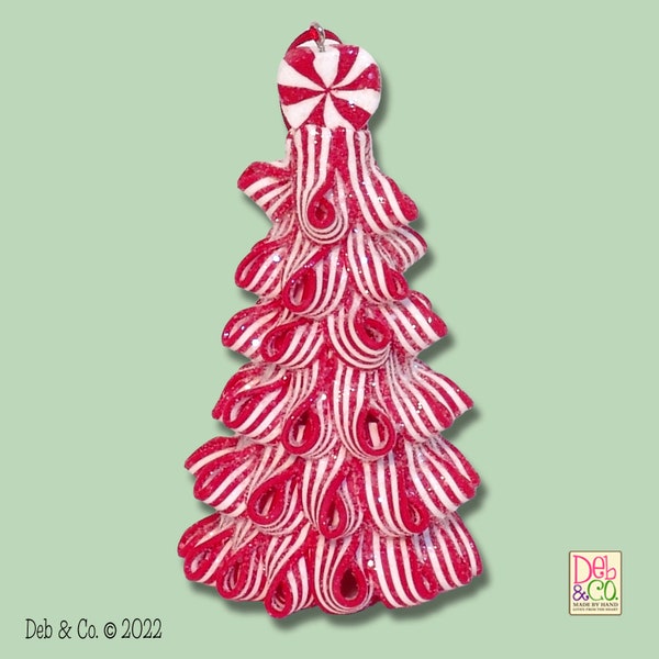 Peppermint Ornament - Etsy