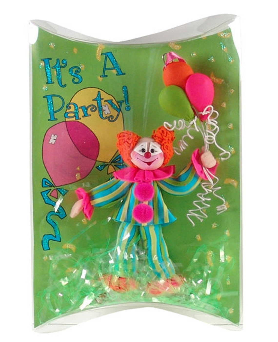PERSONALIZED CLOWN / BIRTHDAY / Christmas Ornament Polymer Clay - Etsy