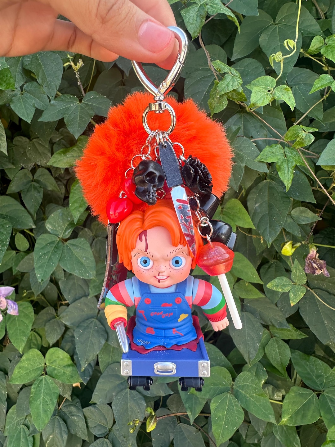 Chucky Keychain - Etsy