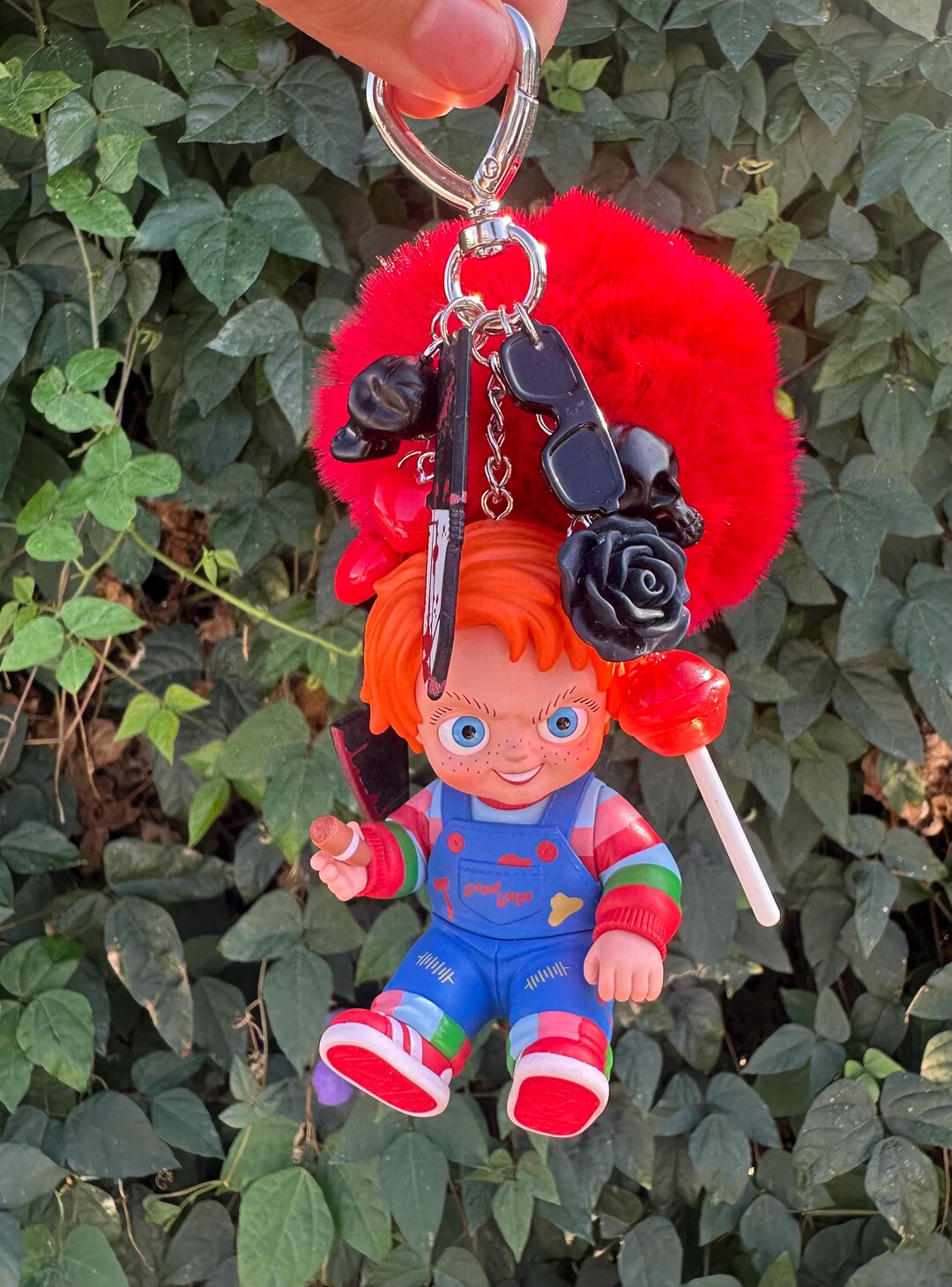 Chucky Keychain - Etsy