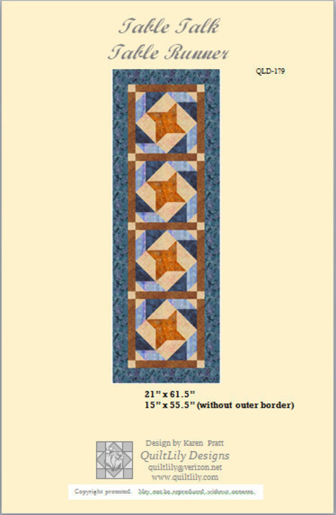 Table Talk Table Runner/wall Hanging Quilt Pattern - Etsy