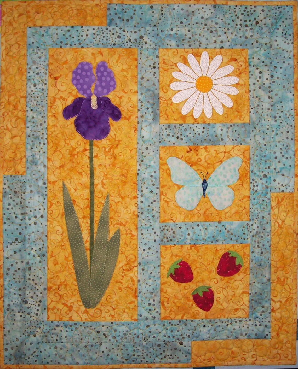 Summer Harmony Wall Hanging Quilt Pattern - PDF - Etsy