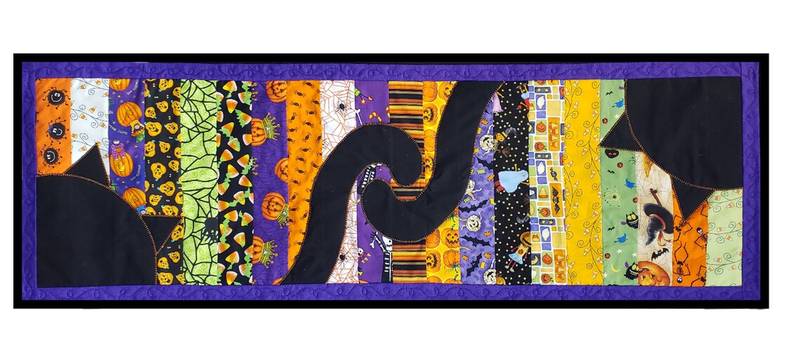Cat Tails Table Runner/wall Hanging Quilt Pattern - Etsy