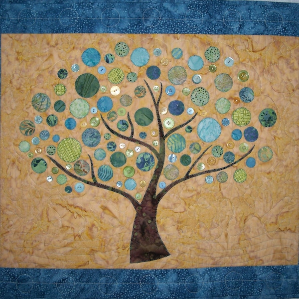 Tree Quilt Pattern - Etsy