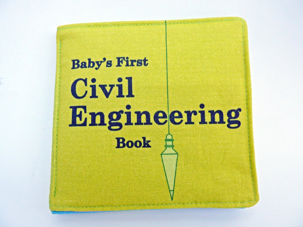 Civil Engineering Baby Book - Etsy