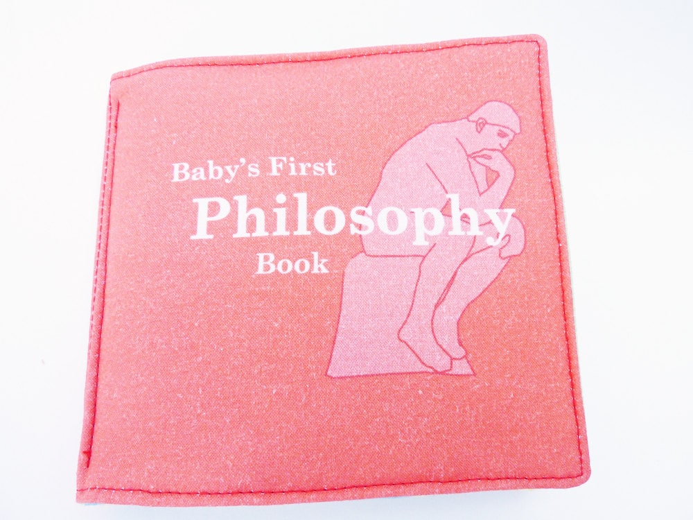 Philosophy Cloth Book for Babies - Etsy
