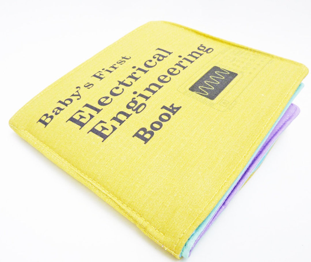 Cloth Book - Electrical Engineering Baby Book - Etsy