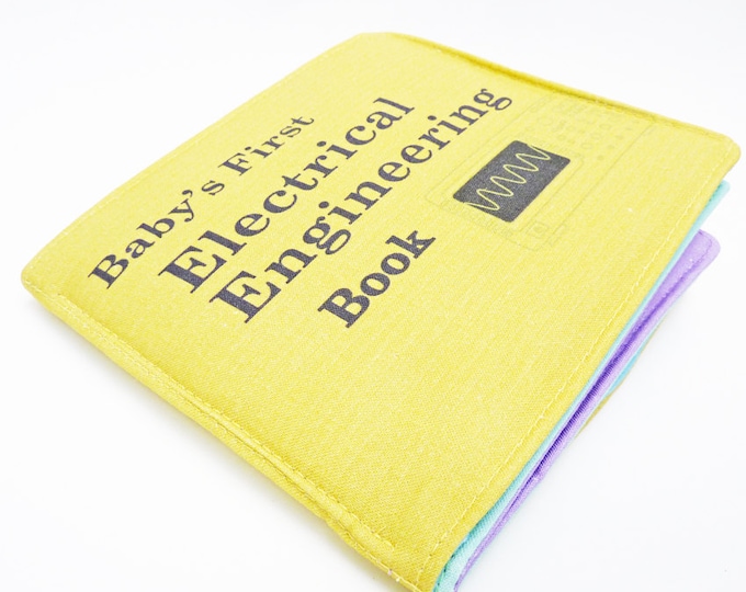 Cloth Book - Electrical Engineering Baby Book - Etsy