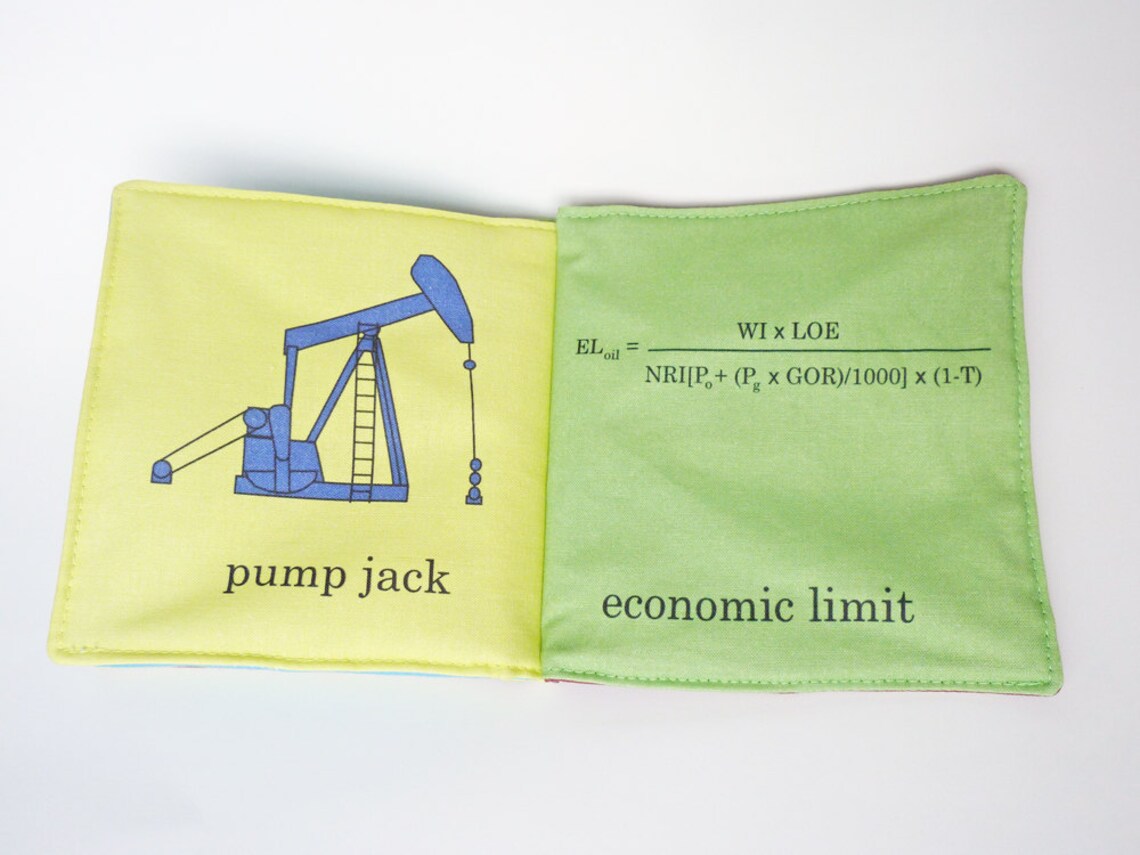 Petroleum Engineering Cloth Book - Etsy