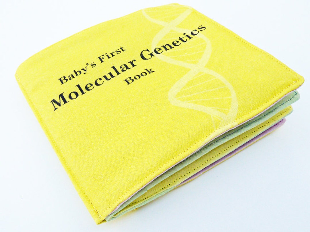 Cloth Book - Molecular Genetics - Etsy
