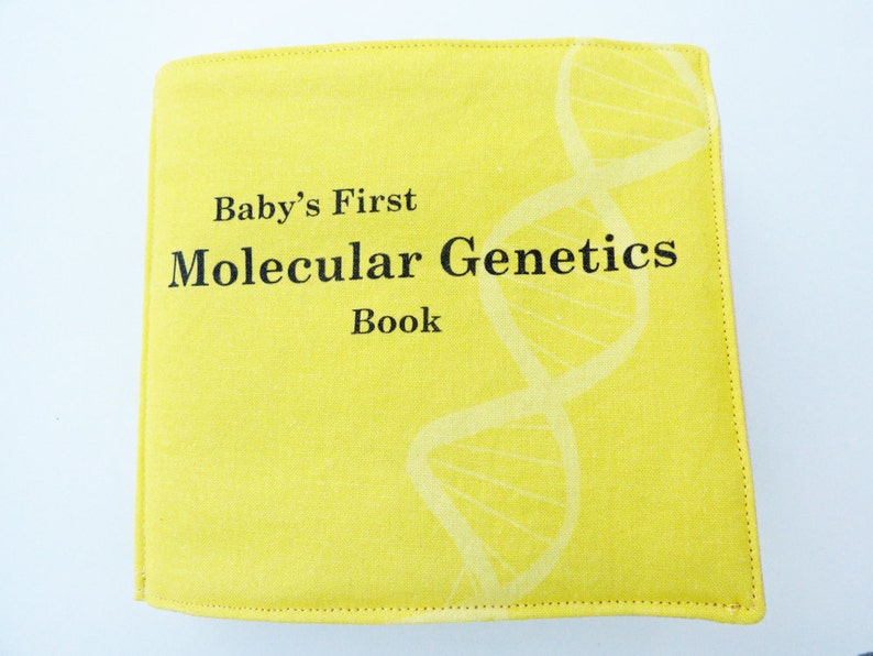 Cloth Book - Molecular Genetics - Etsy