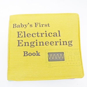 Cloth Book - Electrical Engineering Baby Book - Etsy