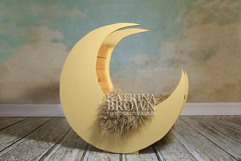 Moon Prop for Infant Newborn Photography. 2 Digital Files With Access ...