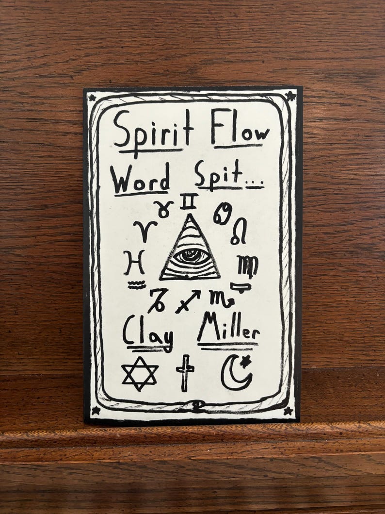 Spirit Flow Word Spit - Etsy