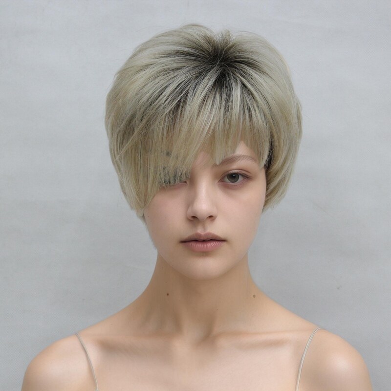 Pixie Wig - Etsy