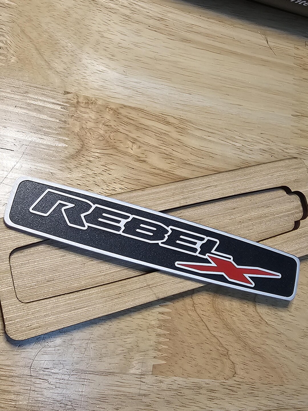 Rebelx Custom Dash Emblem/badge - Solid Metal - 2019+ RAM Trucks - Etsy