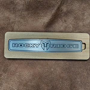 Rocky Ridge Custom Dash Emblem/badge - Solid Metal - 2019+ RAM Trucks ...