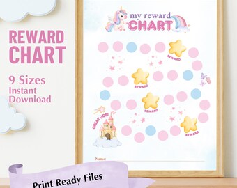 Dinosaur Reward Chart for Kids - Printable Chore Chart | Dino Behavior ...