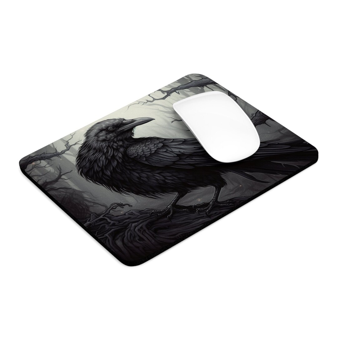 The Watcher, Loki, Raven Mouse Pad - Round or Square - Etsy