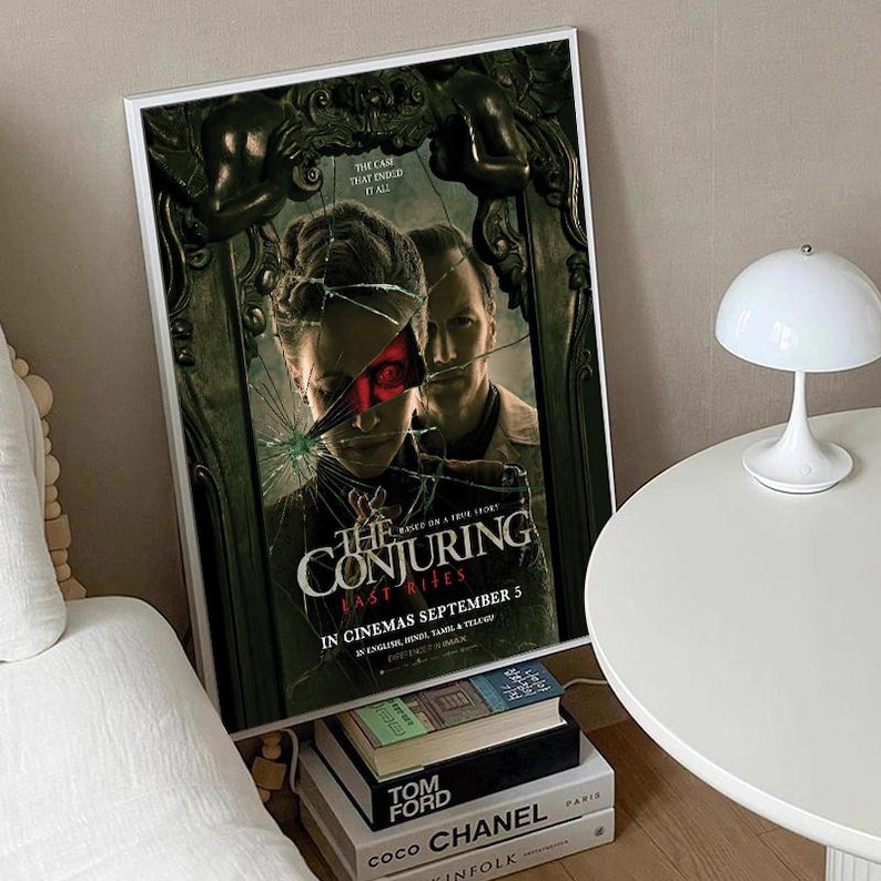 The Conjuring Last Rites Movie Poster, Canvas Wall Art, Room Decoration ...